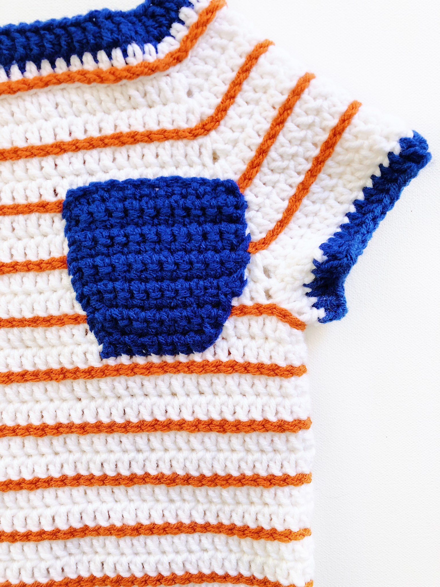 Ringer Tee | Free Crochet Baby Tee Pattern – Rohn Strong