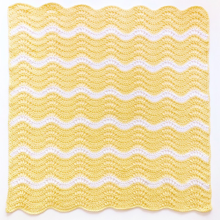 Lemondrop Chevron Afghan | Free Crochet Pattern – Rohn Strong